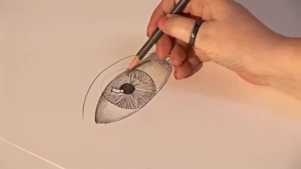 绘画教程系列5,几分钟教你铅笔画出好看的眼睛,超级简单