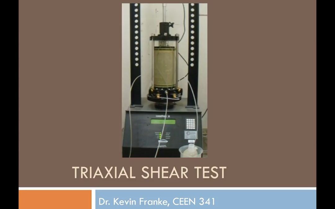 详细的三轴剪切试验(Triaxial Shear Test)介绍[中英字幕]