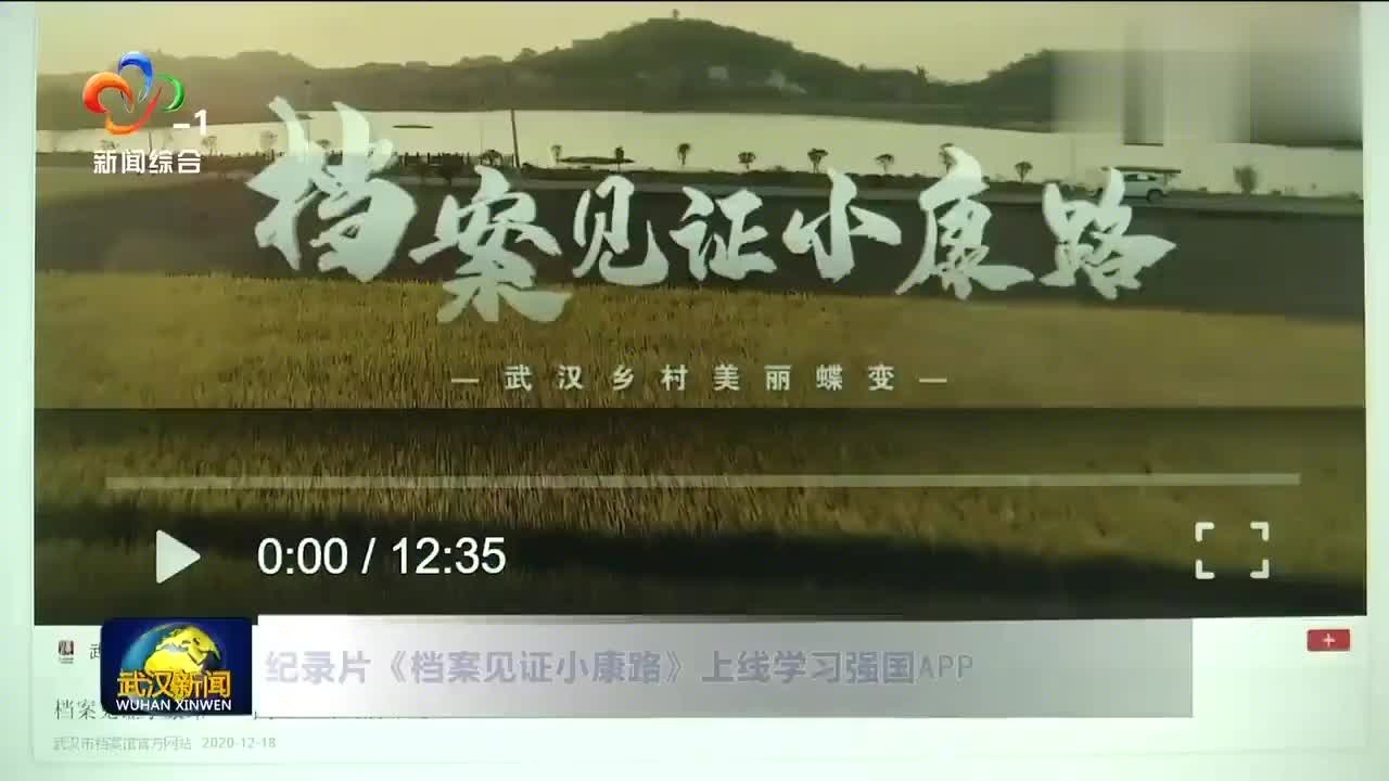 纪录片《档案见证小康路》上线学习强国APP