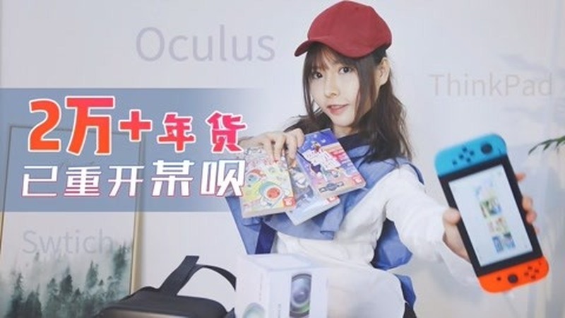 工作当借口买2万多的年货,小伙伴还送了个Switch买了好多游戏卡