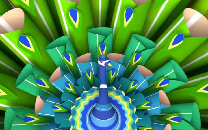 C4D制作的卡片动画|来自老鹰讲C4D售后群2群“Fly”的投稿