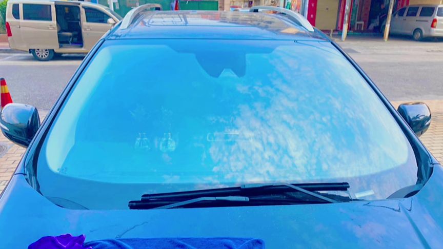 #福特锐界 前档玻璃划痕修复,#同城热门 #厦门汽车玻璃修复