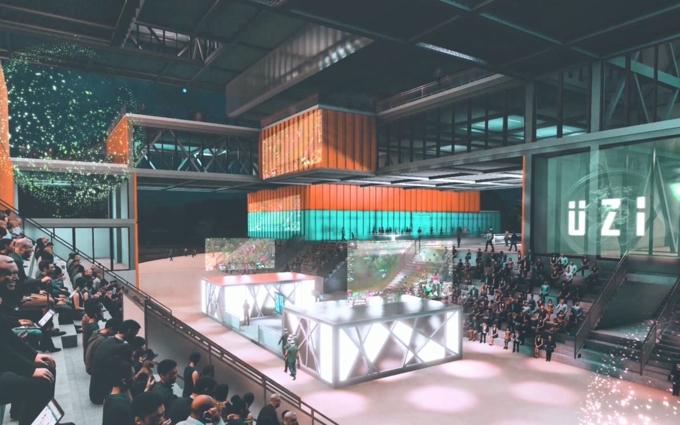 同济大学建筑实验班大三电竞中心课程设计——E-SPORTS GATE