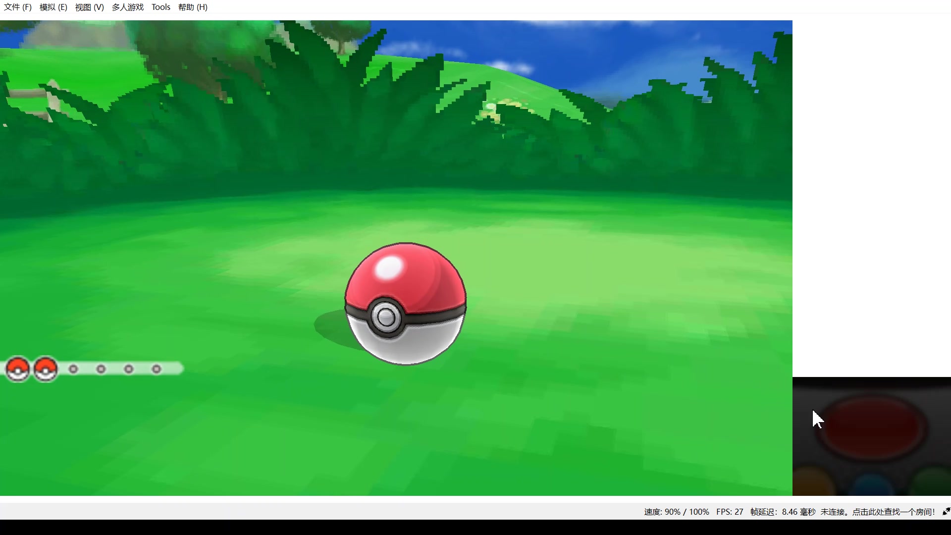 【宝可梦xy】测试成功!最新的citra模拟器运行宝可梦xy