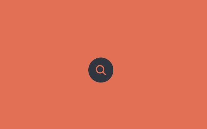 HTML+CSS每天一个小实例:动态search box搜索框