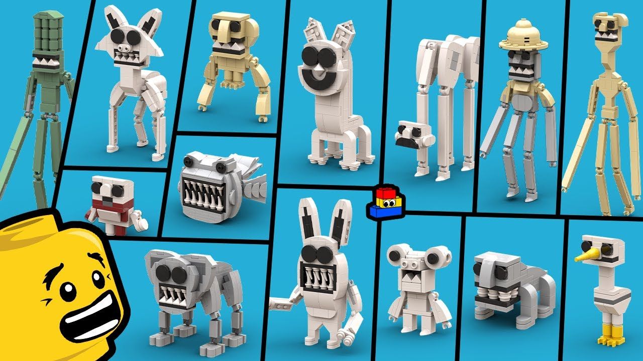 LEGO Zoonomaly/畸形动物园- 建造每个怪物