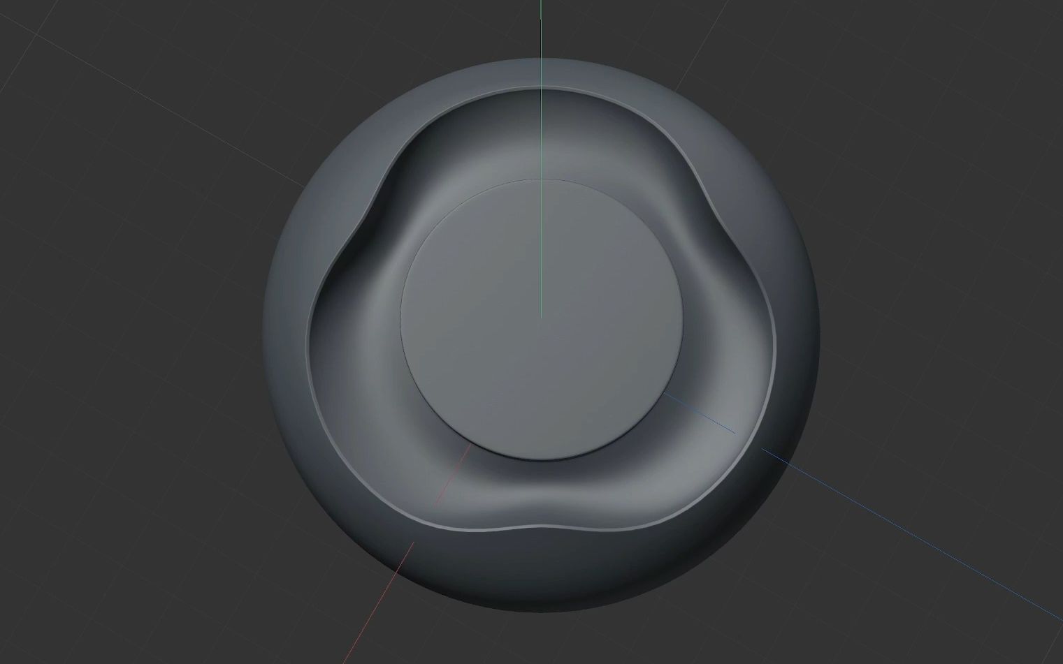 C4D2023 异形音响顶部建模