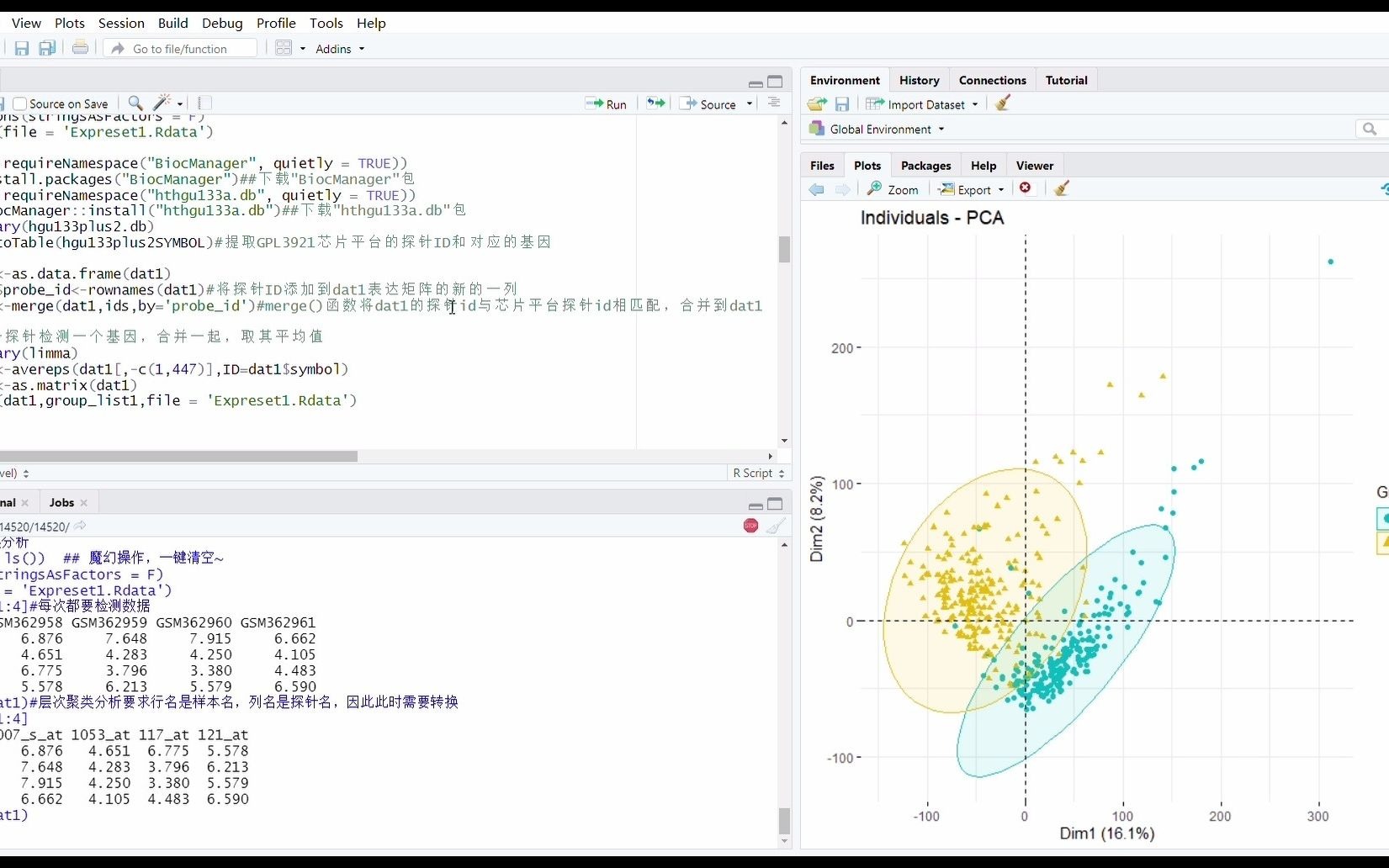 GEO数据挖掘与分析课程(一)至(五)代码分享