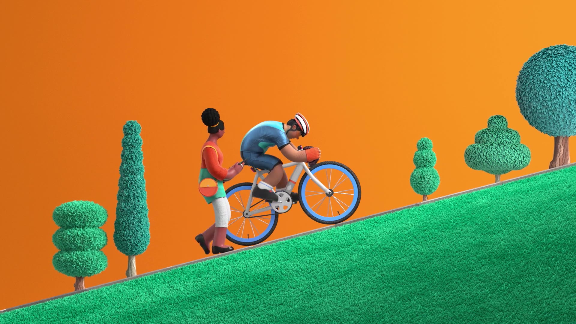 【C4D动画】好玩的C4D商业宣传动画(Bankwest Halo)| 搬运