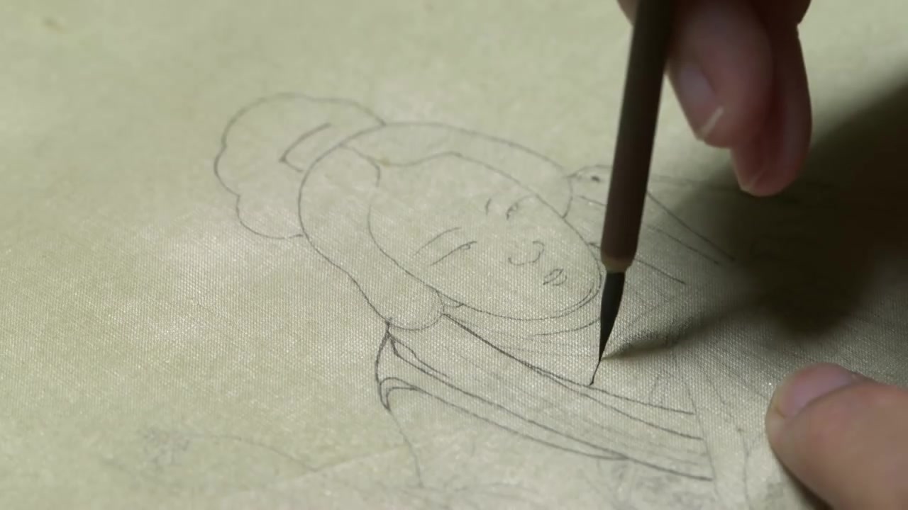 【工笔绢画】是如何绘制的?