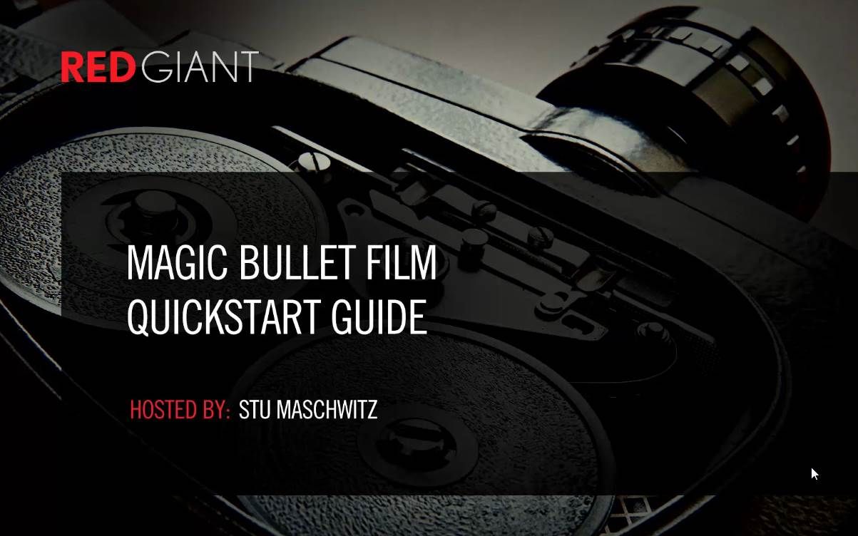 ...AE红巨人调色插件套装 Red Giant Magic Bullet Suite 14.0.1 使用教程...