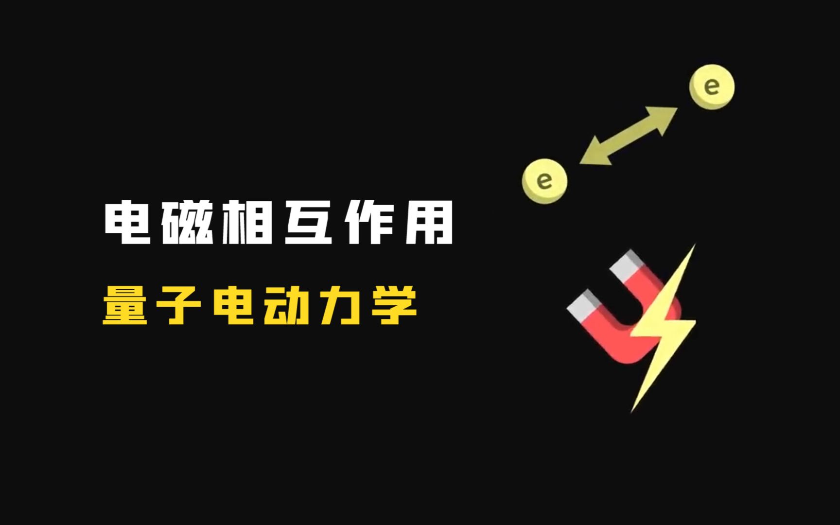 一分钟理解电磁相互作用