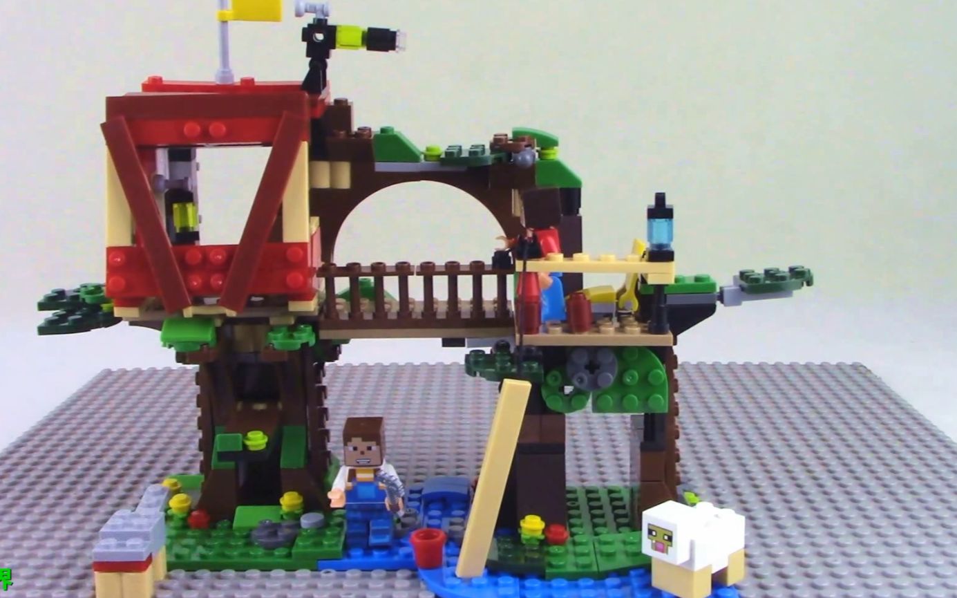 定格动画玩具 我的世界拼装积木史蒂夫冒险系列 亲子幼儿启蒙