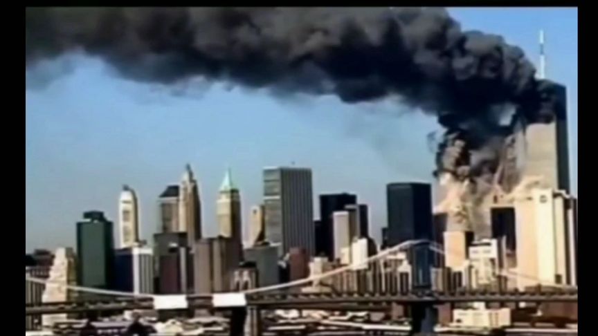 911恐怖分子袭击美国,场面惨烈!