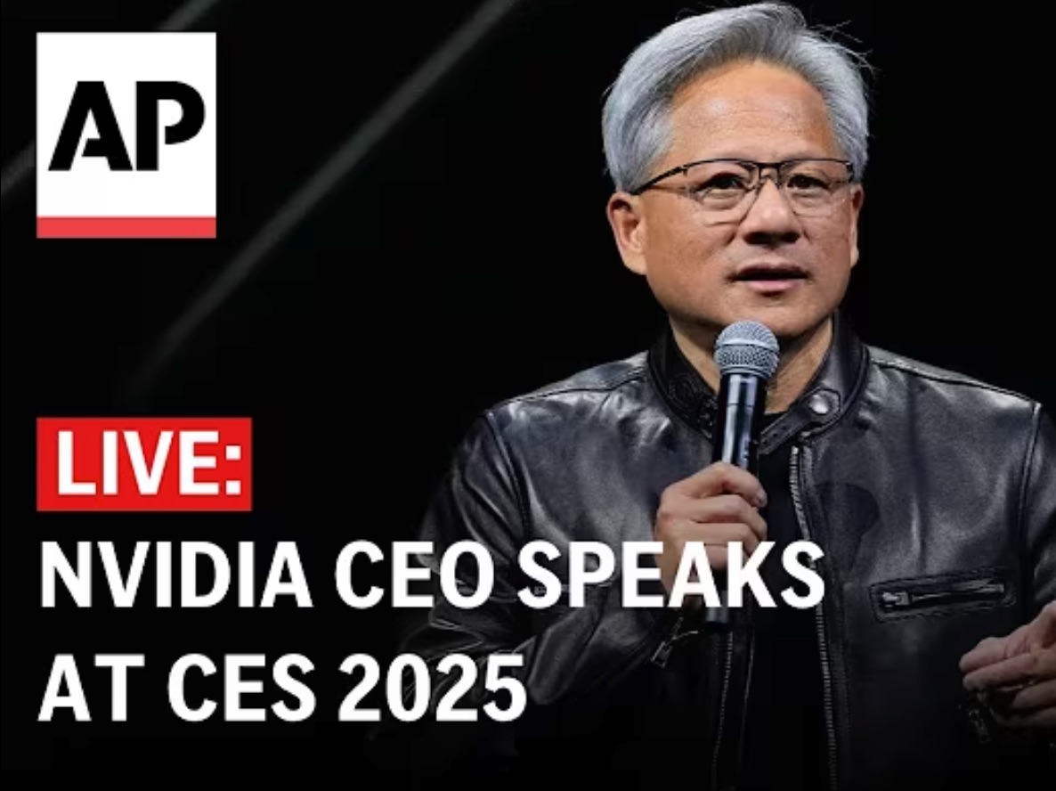 英伟达Nvidia 2025 CES产品发布会 完整版