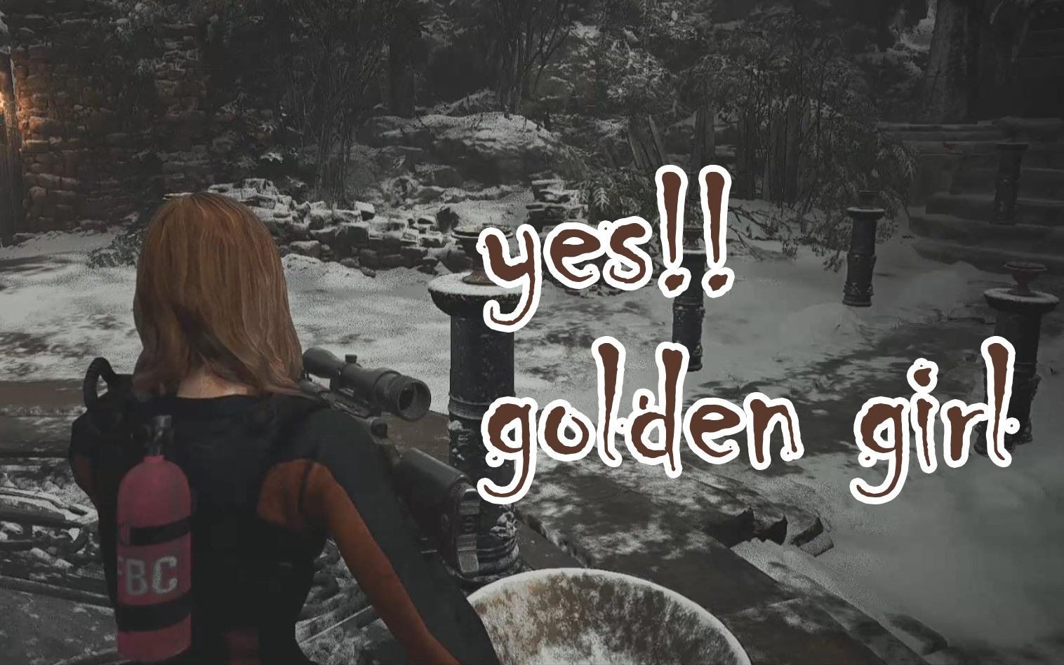 生化危机8启示录瑞秋mod试玩,小姐姐的打鬼经历