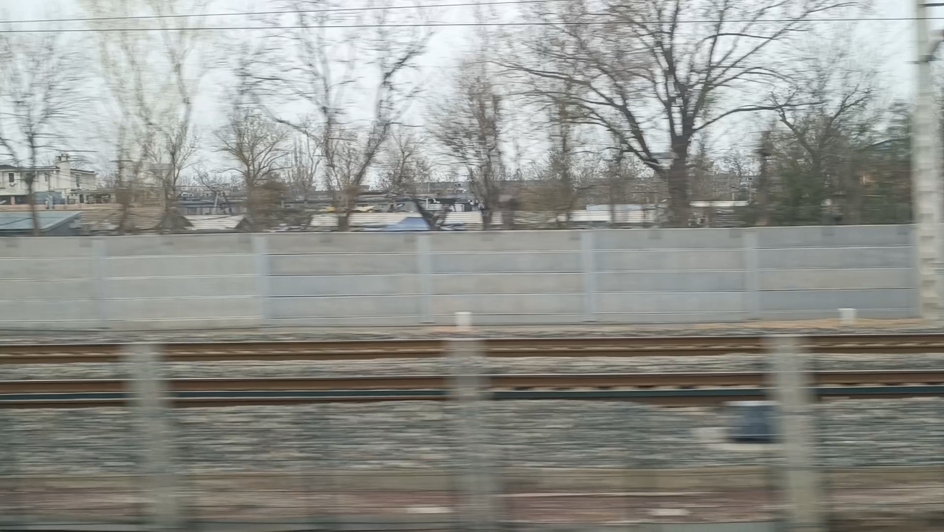 G8928,天津到北京南全程右侧展望