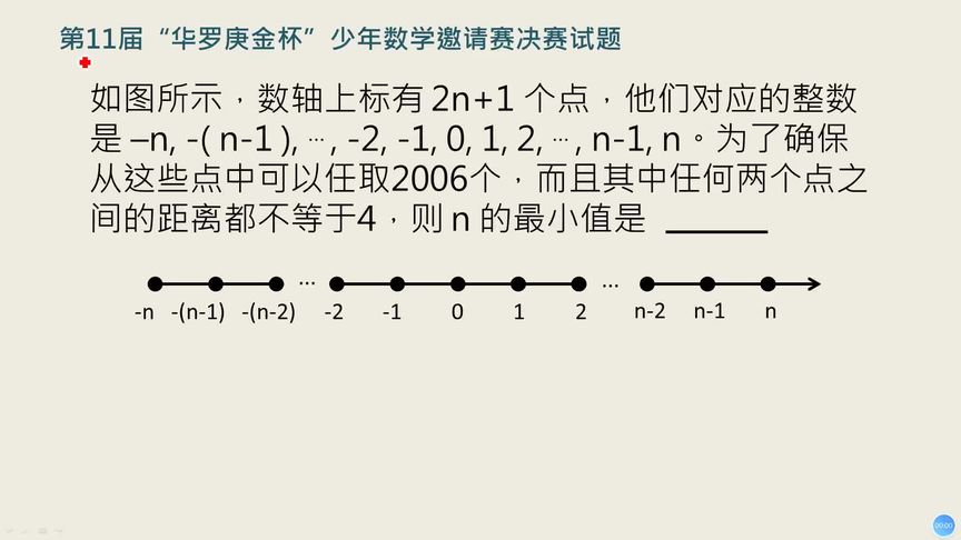 数轴上点的选择,“任取”怎么理解?
