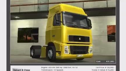 欧洲卡车模拟2:陕汽德龙6×2牵引车!