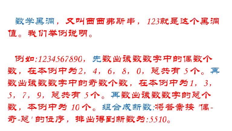 为你揭开数学黑洞的神秘面纱,真相令你脑洞大开。