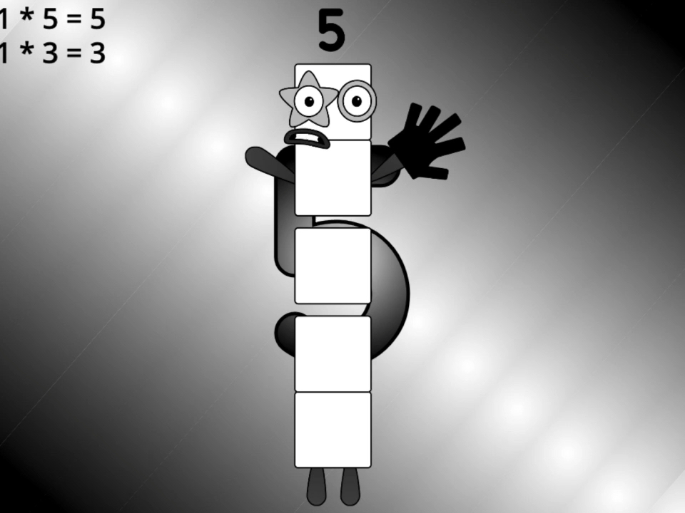 数字方块逐渐扭曲amns(1-10)