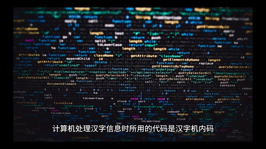 计算机处理汉字信息时所使用的代码是什么?