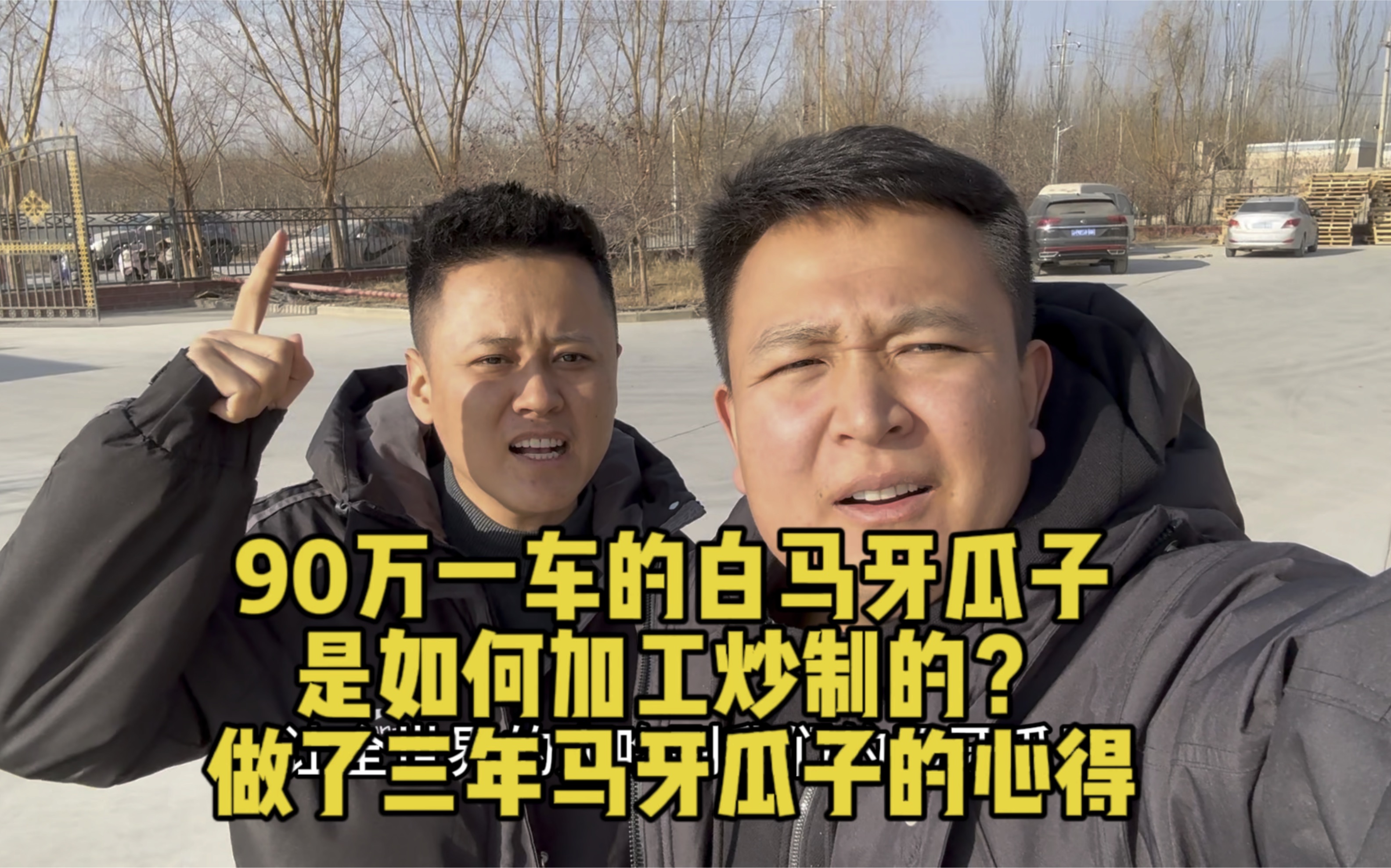 90万一车的白马牙瓜子是如何加工炒制的?带你涨见识!大勇三年前开始...