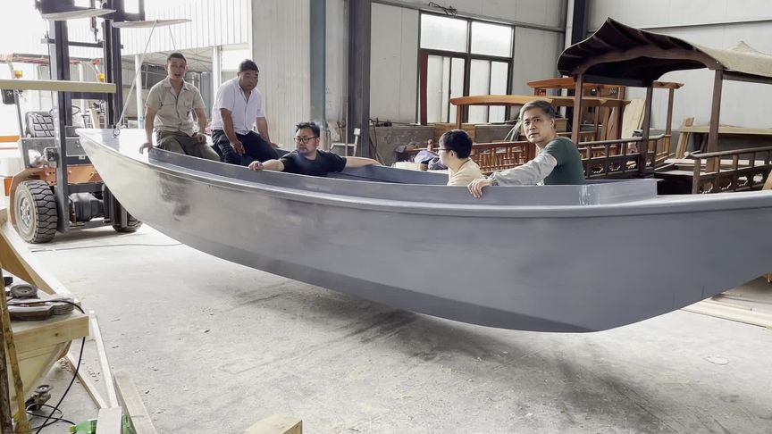 找回童年的记忆#木船#木船模型