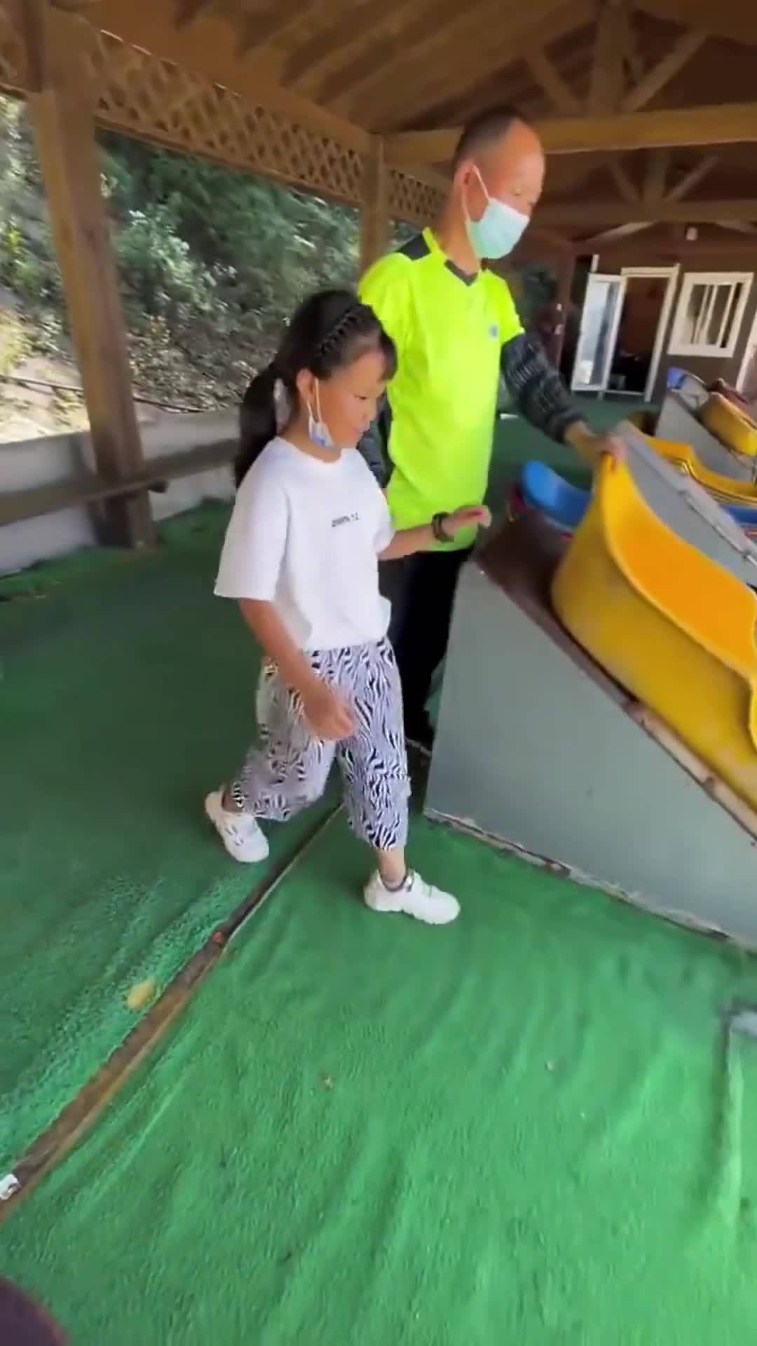 好勇敢的小朋友 #旅游百态