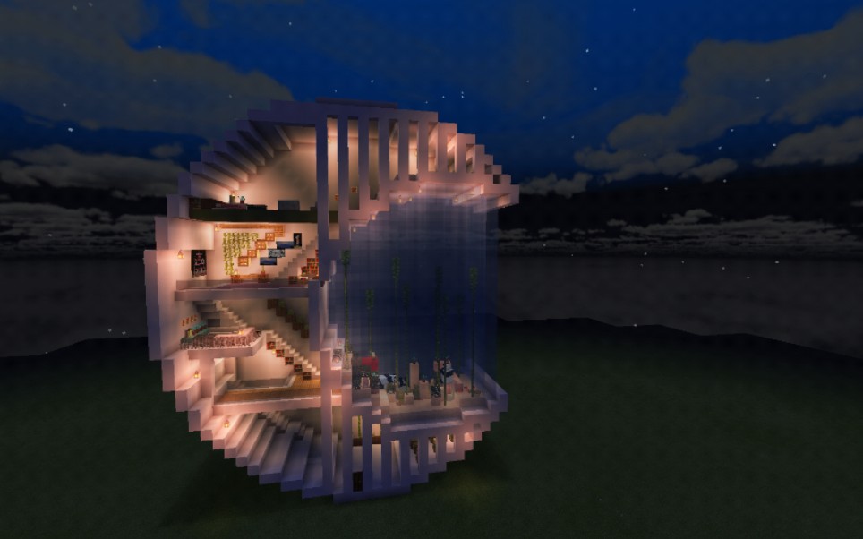 【Minecraft我的世界】月亮屋