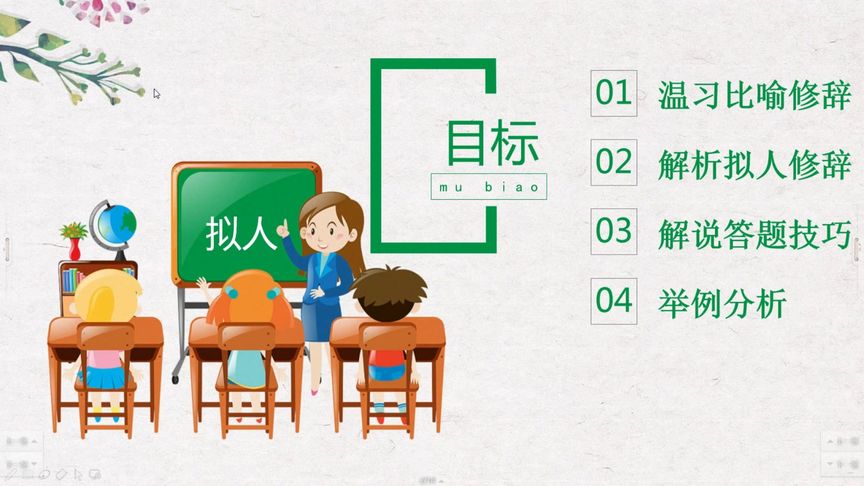 中考修辞手法专题,拟人修辞手法的辨析,七年级八年级也很重要