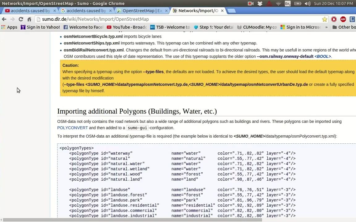 OpenStreetMap Simulation in SUMO V.0.24.0