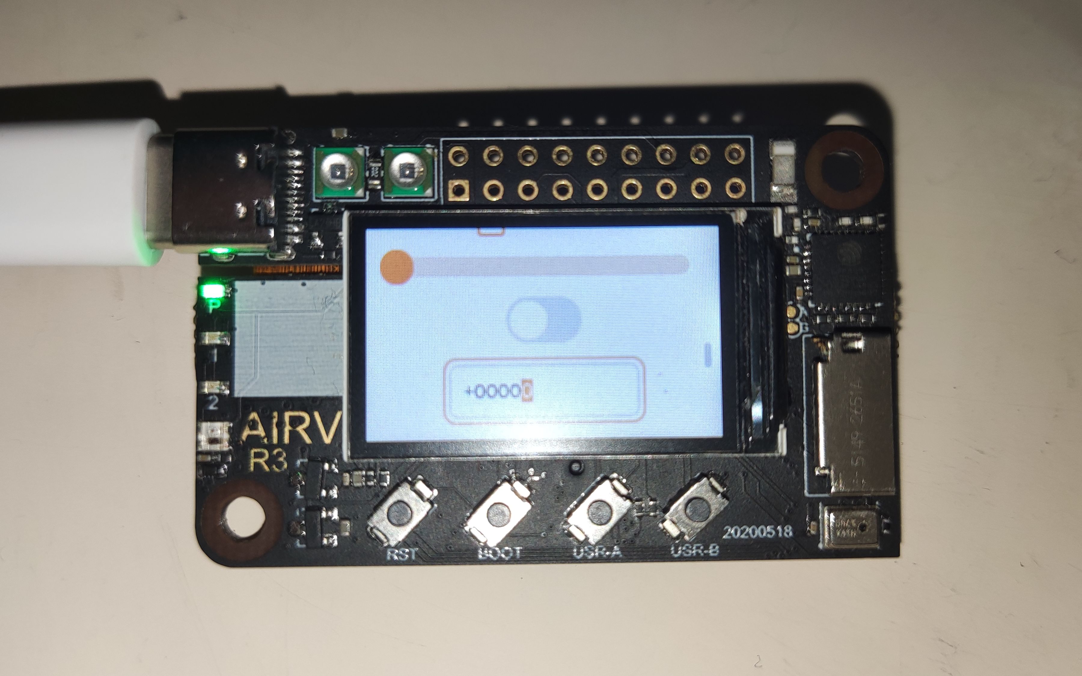 【代码开源】芒果-K210开发板,LVGL8.0按键输入演示!