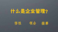 什么是企业管理?