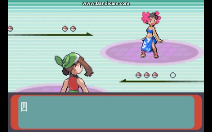 口袋妖怪 绿宝石 利用穿墙术卡BUG直接打四天王速通(0小时10分00秒)...