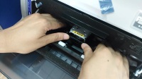 EPSON打印机安装色带
