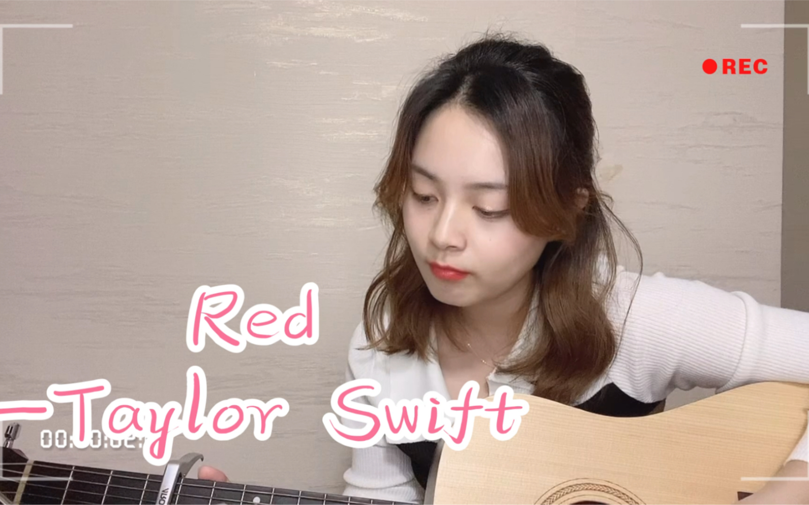 吉他弹唱 Red-Taylor Swift