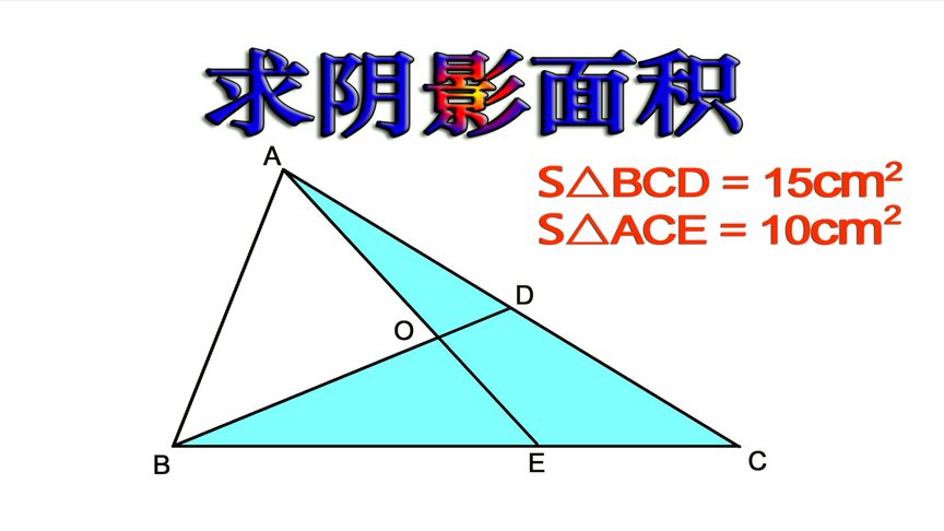 小升初奥数-燕尾模型+等积变换(这道辅助线是关键!)