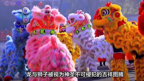 正月十五"舞龙舞狮"