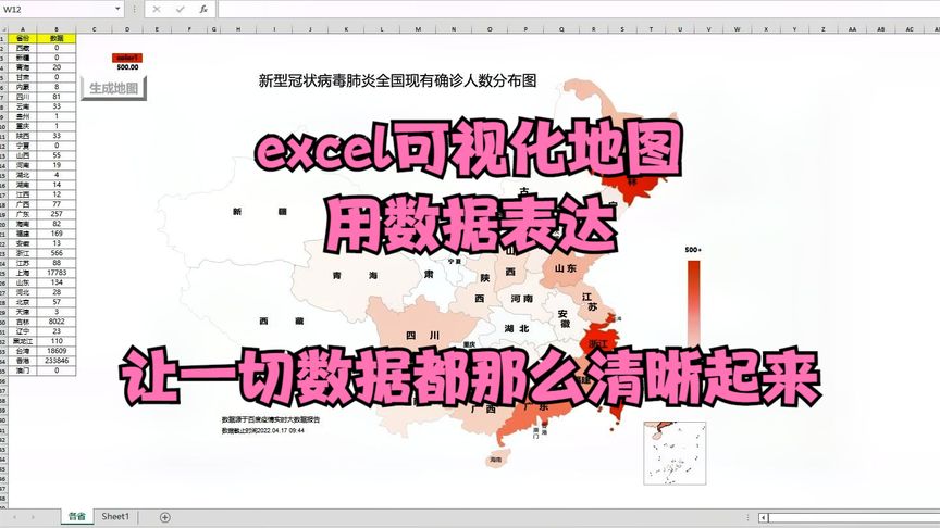万能的excel,让数据分布更加可视化,不信就一起看看吧!