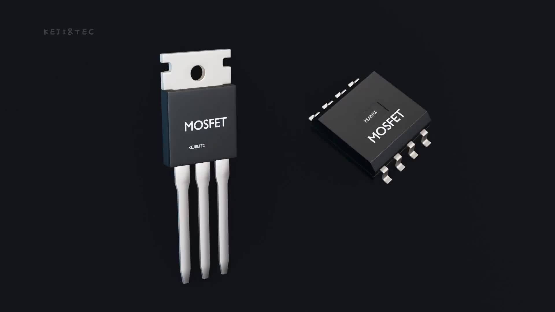 上世纪最天才的发明!!MOS管的工作原理! #JFET #mos管 #晶体管 #...