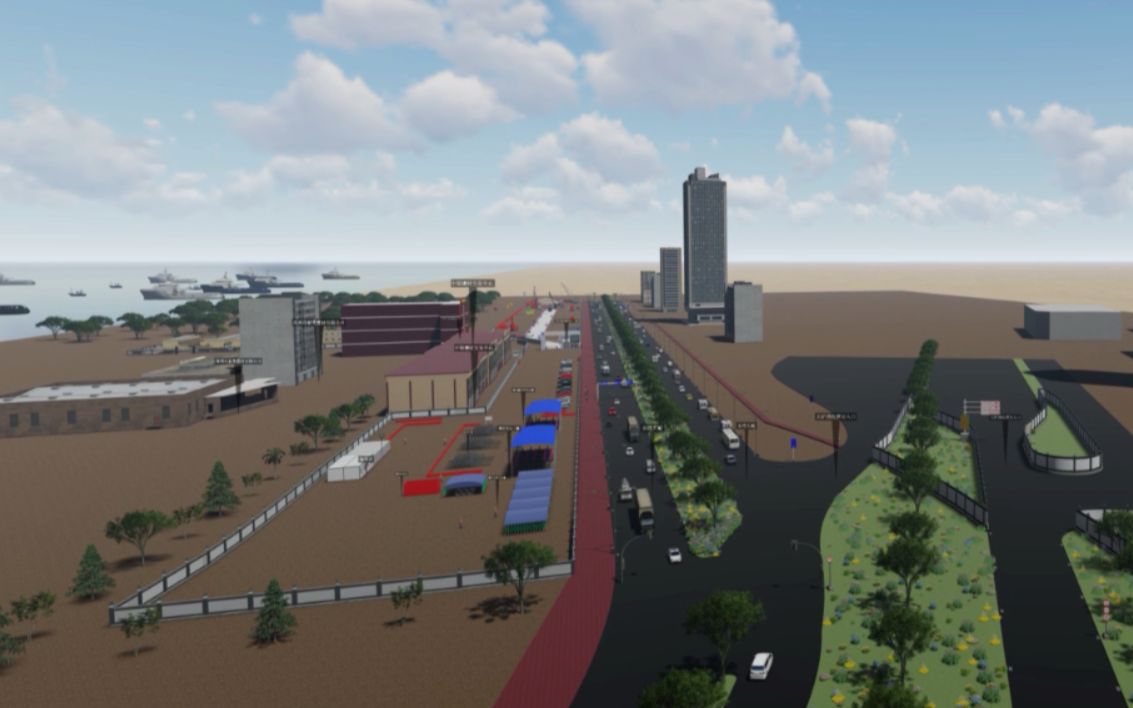 施工场地布置及施工模拟