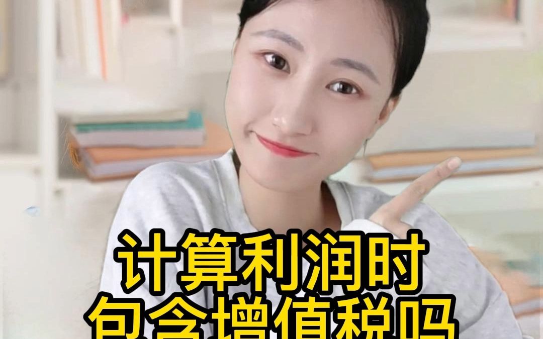 计算利润时包含增值税吗