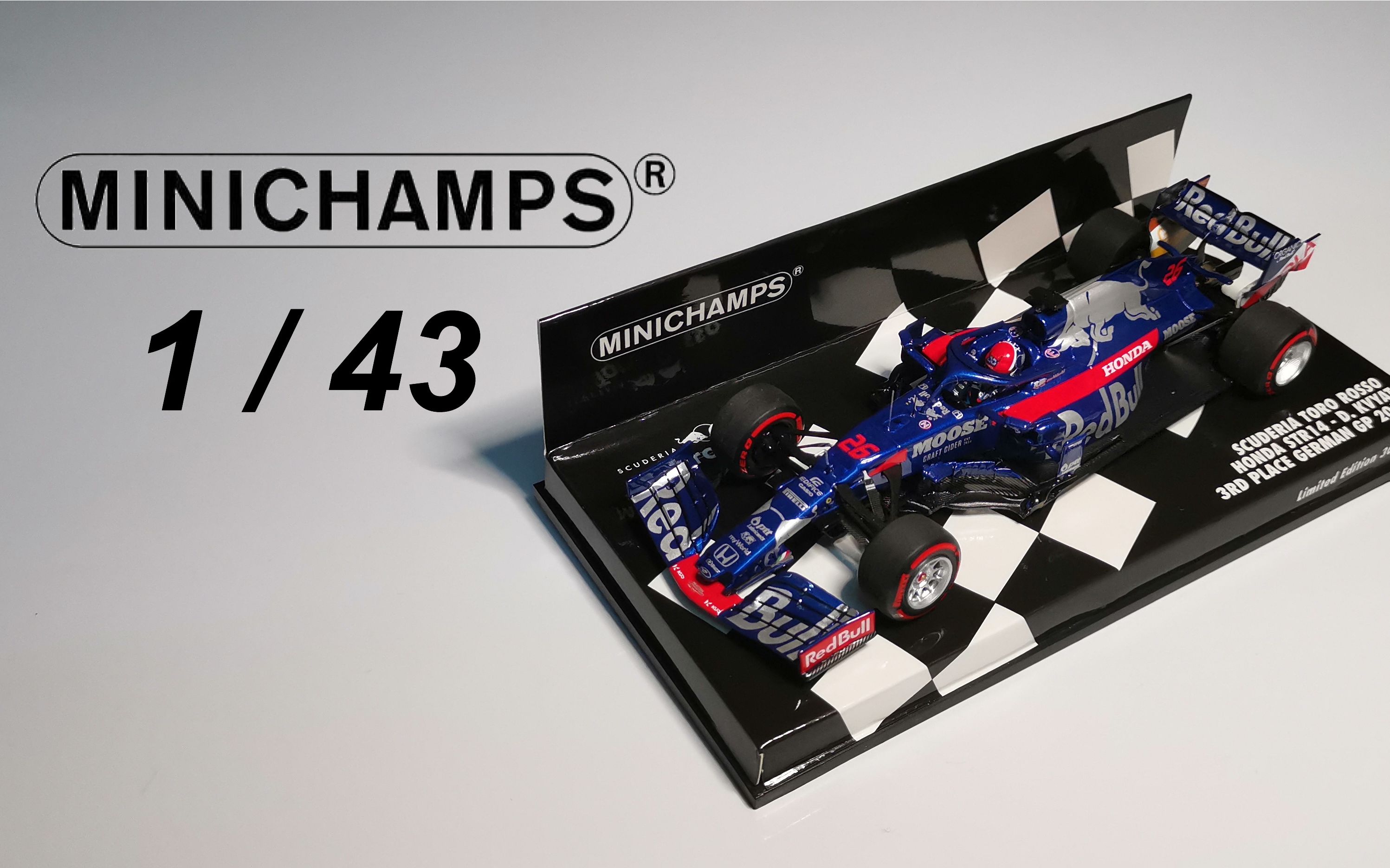 【F1模型】鱼雷登台!迷你切 1/43 STR14 科维亚特 2019年德国大奖赛...