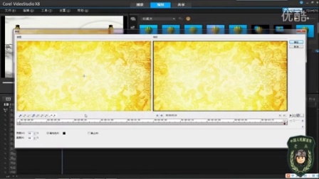 老兵制作 会声会影实例教程 古风画轴展示电子相册制作过程_标清