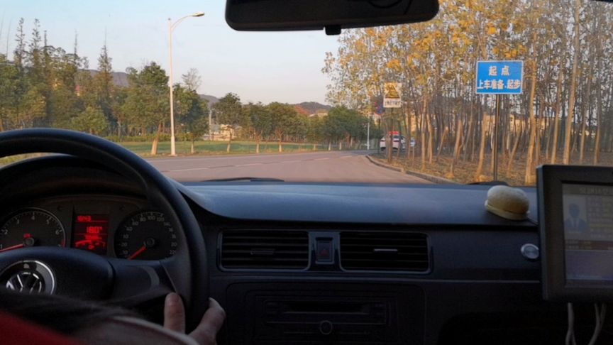 湖州驾考科目三新1号线模拟考试 95分