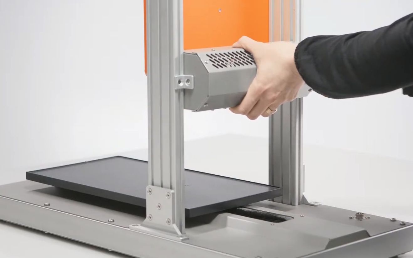 Specim高光谱相机的装配