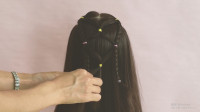 简单易学的皮筋绑扎发型,学会给女儿扎,手残党不要错过!