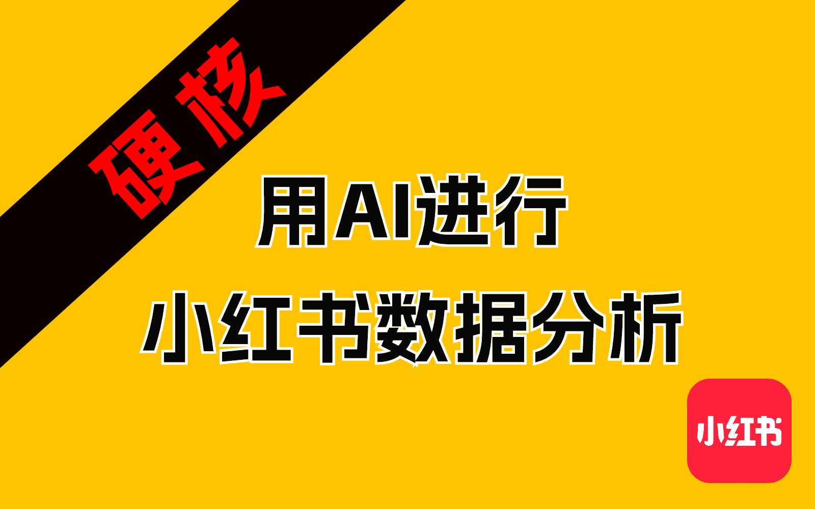 小白如何用AI进行小红书数据分析