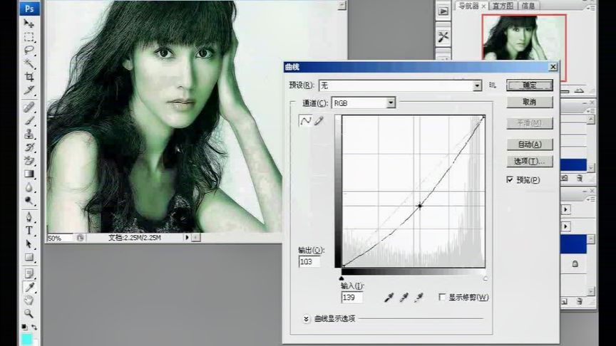 Photoshop 经典效果137.将照片变成插画